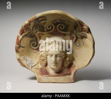 Terracotta antefix late 1st century B.C.–early 1st century A.D. Roman ...