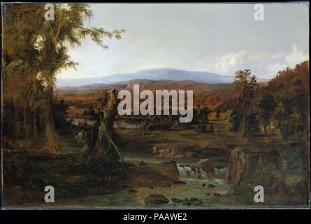 Landscape with Shepherd Robert S. Duncanson 1852 Stock Photo - Alamy