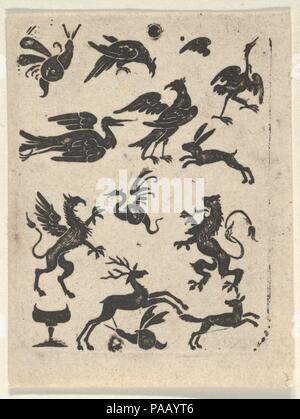 Goldsmiths at work. Engraving of the 16th century Stock Photo - Alamy