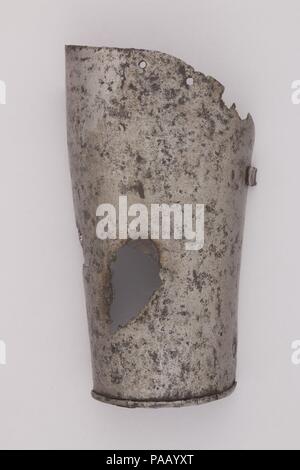 Part of a Forearm Defense (Vambrace) ca. 1450–70 Italian This is part ...