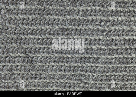 Gray large knitted knitwear texture closeup Stock Photo - Alamy