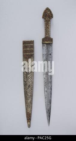 Dagger (Qama) with sheath 19th century Transcaucasian, Georgian. Dagger ...