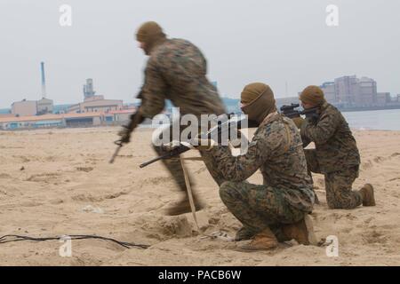 Royal Navy sailors march as they rehearse at HMS Excellent, Portsmouth ...