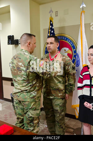 U.S. Army Reserve Col. Matthew Sheaffer with the 3rd Medical Training ...