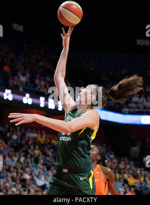 Seattle Storm forward Breanna Stewart #30 shooting during the Seattle ...