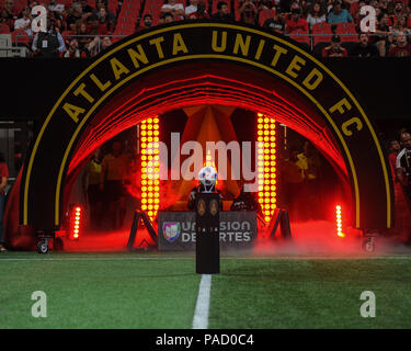 Atlanta, GA, USA. 21st July, 2018. Atlanta defender, Franco Escobar (2 ...