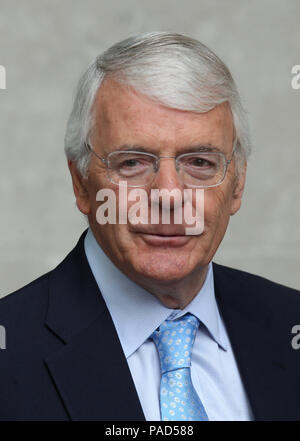 Former Tory Prime Minister John Major, 56, with wife Dame Norma Major ...