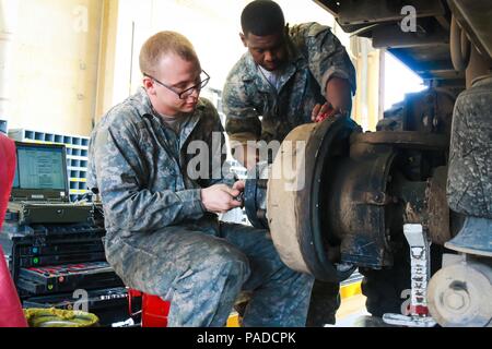 Soldiers assigned to 122nd Aviation Support Battalion, 82nd Combat ...
