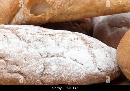 Closeup of the freshly baked various types of sweet and tasty Christmas ...