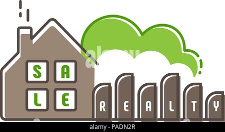 Real estate vector illustration logo template Stock Vector Image & Art ...
