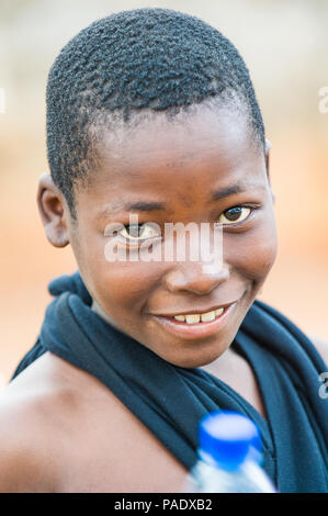 PORTO-NOVO, BENIN - MAR 10, 2012: Unidentified Beninese little girl ...