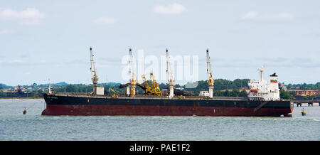 LIBREVILLE, GABON - MAR 6, 2013: Port of Libreville, Gabon. Port of ...