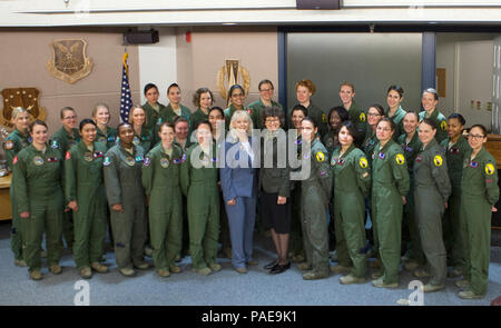 Missileers from the 90th Operations Group attend a pre-departure ...