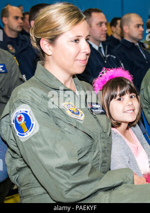 89th Airlift Wing Airmen attend the 99th Airlift Squadron change-of ...