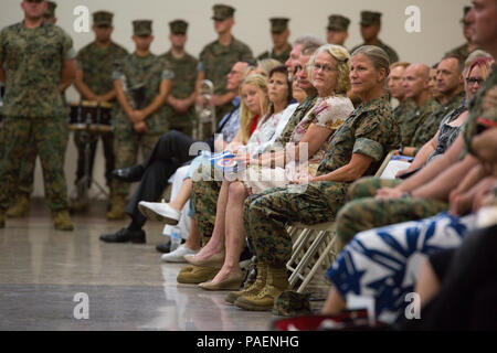 Maj. Gen. Helen Pratt, outbound commander of 4th Marine Logistics Group ...