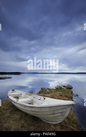 Lake in Muonio, Lapland, Finland Stock Photo - Alamy