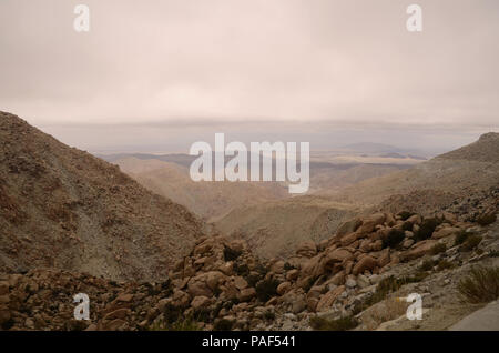 View of the Mexicali Valley and El Centinela (Mt. Signal) from the ...