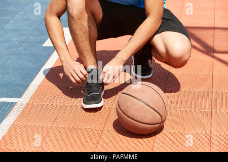Ready to play basketball Stock Photo - Alamy