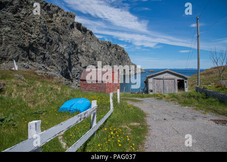 Newfoundland coastal scenery Stock Photo - Alamy