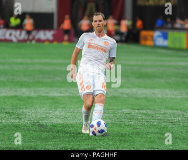 ATLANTA, GA – JULY 16: Chris Brady #1 of Chicago warms up prior to the ...