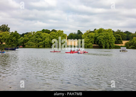 A hot summer in Danson Park, Bexleyheath, London, UK Stock Photo - Alamy