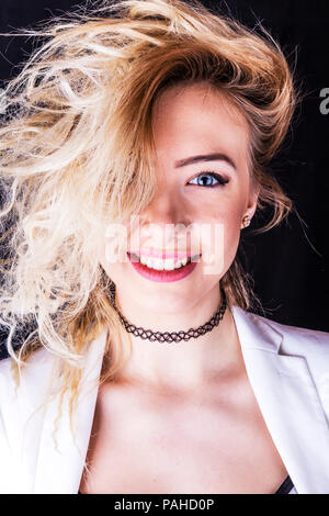 Messy hair, bad hair day, wild hair, untamed hair, out of control hair ...