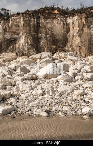 cliff at the normandy coast in france Stock Photo - Alamy