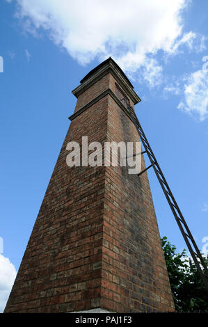 Clock tower, Westoning, Bedfordshire. Major J.G. Coventry Campion and ...