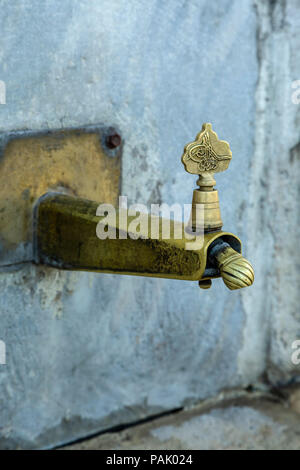 Ablution faucet, New Mosque, Istanbul, Turkey Stock Photo - Alamy