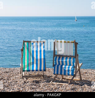 Beer, Seaton, Devon, UK. 24th July 2018. UK Weather: Baking hot ...