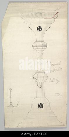 Processional candlestick, Ernest Geldart, late 19th–early 20th century ...