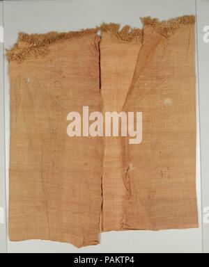 Red-Dyed Length of Linen ca. 1981–1975 B.C. Middle Kingdom This was the ...