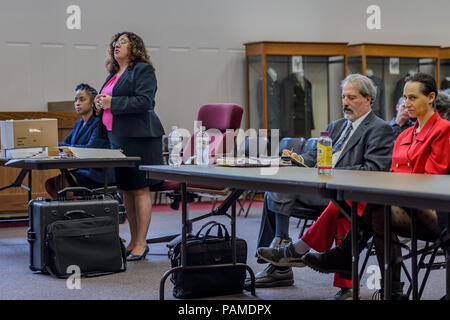 New York executive assistant district attorney Susan Hoffinger exits ...