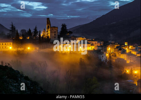 Anversa degli Abruzzi; village in L'Aquila Province, on Abruzzo ...