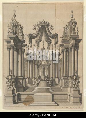 Catafalque, 18th century Stock Photo - Alamy
