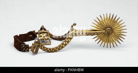 Rowel Spur, ca. 1400, Catalonia, French or Spanish, Catalonia, Copper ...