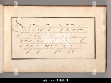 calligraphic drawings words and pen for calligraphy Stock Photo - Alamy