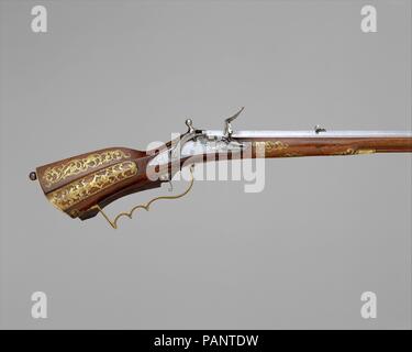 Snaphaunce Hunting Rifle dated 1722 Signed by Jonas Schertiger the ...