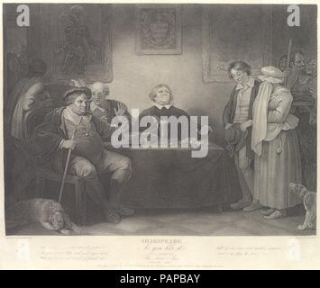 The Plays of William Shakespeare. By Sir John Gilbert, 1849 Stock Photo ...