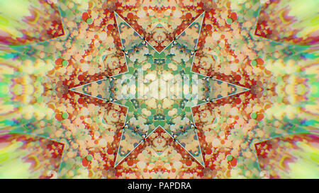 Kaleidoscope pattern abstract background. Computer generated ...