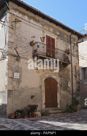 CORFINIO, ITALY - SEPTEMBER 06,2015: Roman graves near the Basilica of ...