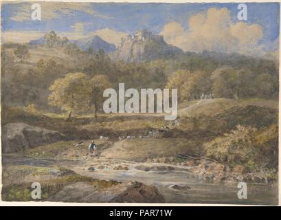 William Havell, (artist), British, 1782 - 1857, Landscape with Trees ...