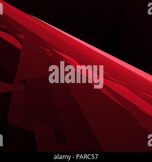 A dark red light polygonal geometric background, vector illustration ...