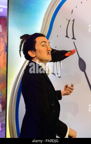 Salvador Dali Spanish Surrealist Painter 1904 1989 A flamboyant Stock ...