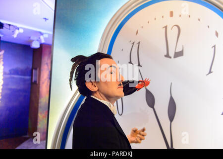 Salvador Dali Spanish Surrealist Painter 1904 1989 A flamboyant Stock ...