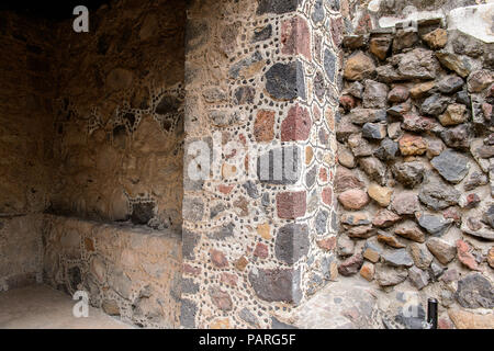 TEOTIUCAN, MEXICO - OCT 27, 2016: Interior of the formations of ...