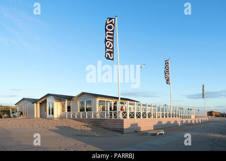 beach of katwijk an zee Stock Photo - Alamy