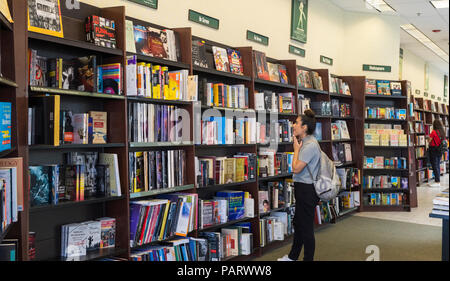 Inside the Barnes & Noble Bookstore in The Grove at the Farmers Market ...