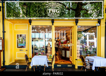 TWG TEA shop, London, England, UK Stock Photo - Alamy