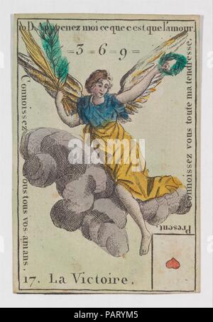 La Victoire from Playing Cards (for Quartets) 'Costumes des Peuples ...
